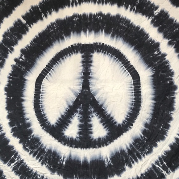 IKEA | Bedding | Tiedyed Peace Sign Sheet | Poshmark